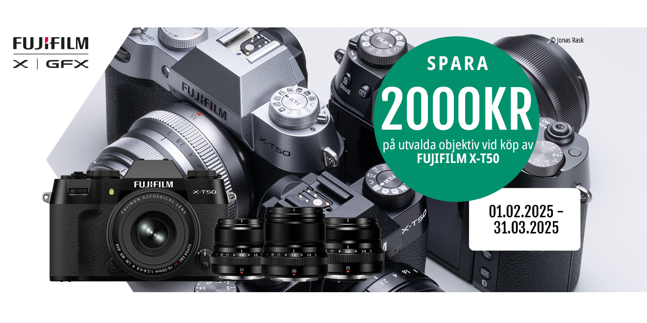 Fujifilm - Spara 2000:- på utvalda objektiv | CyberPhoto