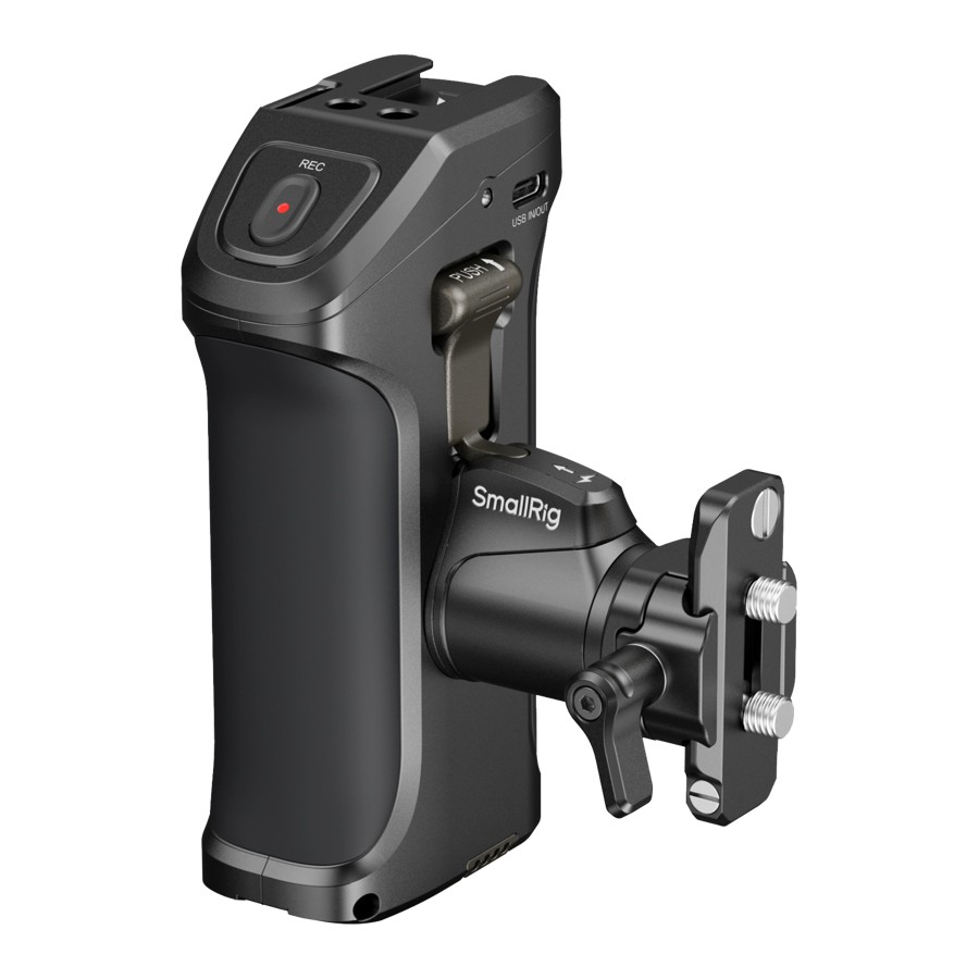 SmallRig 5235 Rotating Side Handle with Trigger REC, sidohandtag för ...