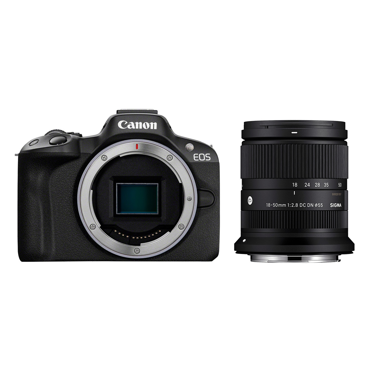 Canon EOS R50 kamerahus + Sigma 18-50mm f/2,8 DC DN Contemporary ...