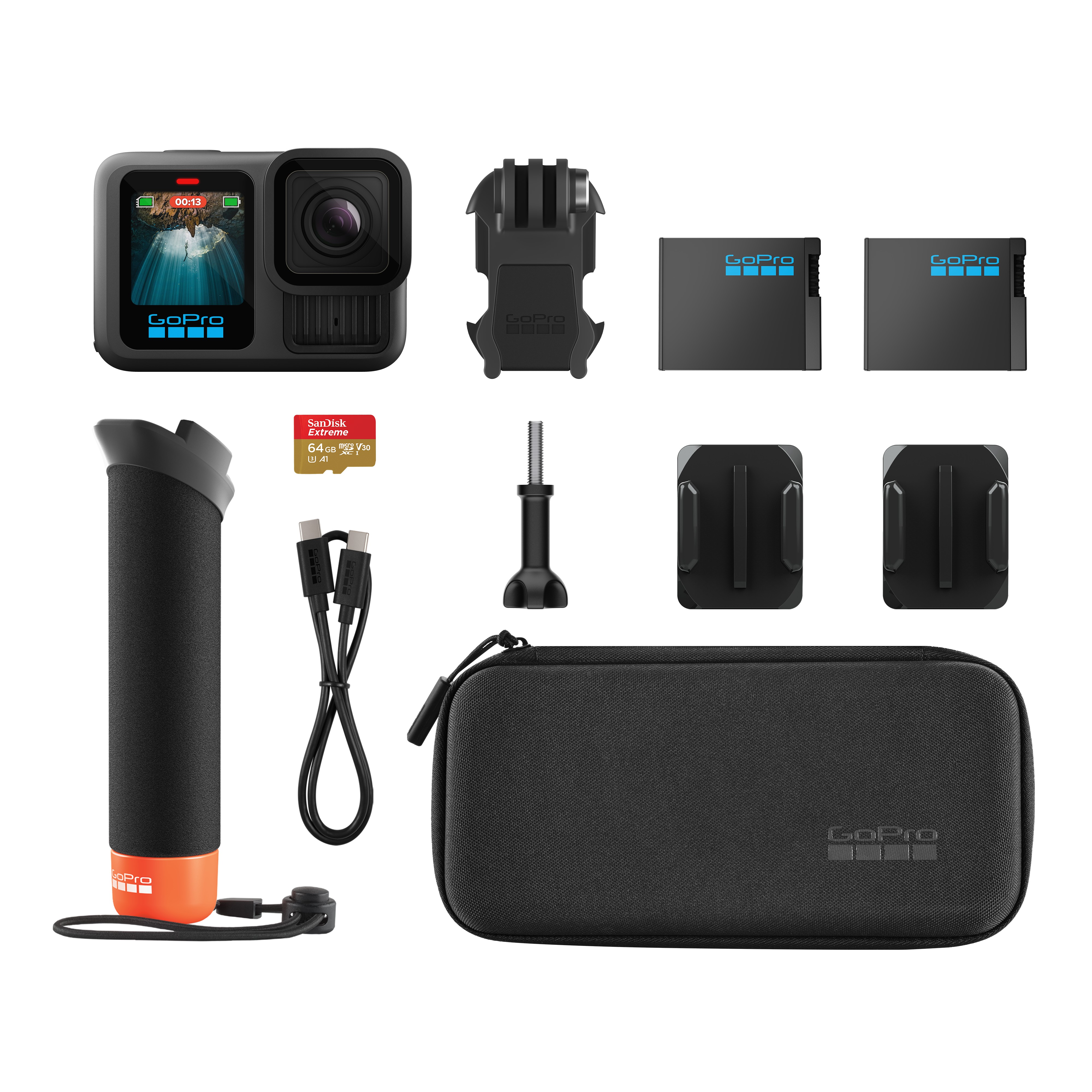 GoPro Hero13 Black Accessory Bundle | CyberPhoto