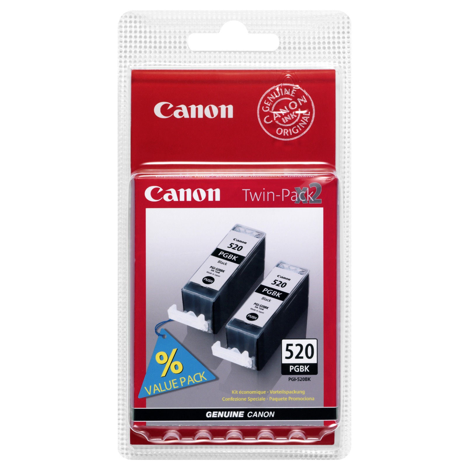 Canon PGI-520 BK Twin Pack black | CyberPhoto